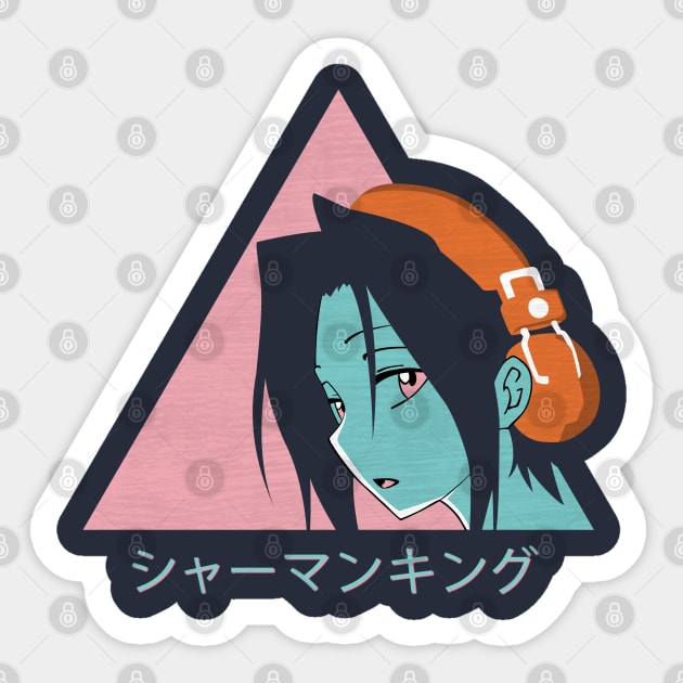 Shaman king - Yoh Asakura - Shaman King - Sticker | TeePublic