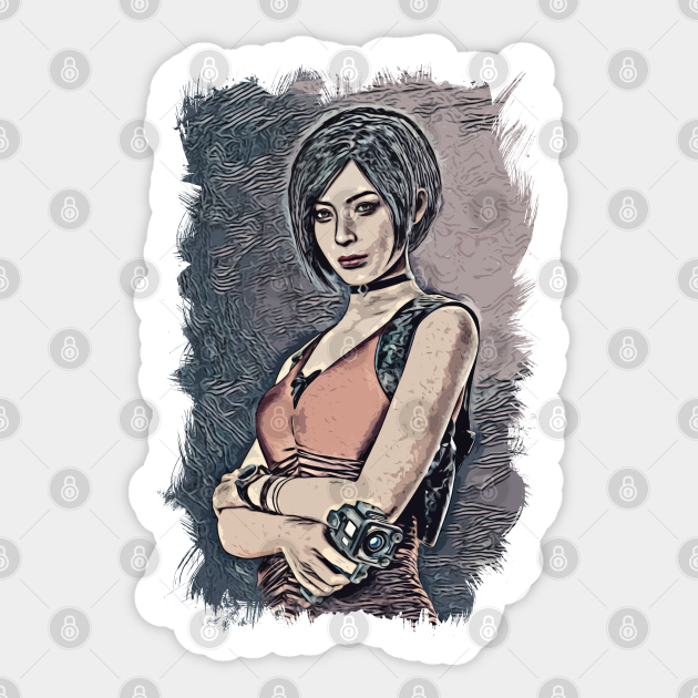 ADA / The Beautiful SPY / Fan Art Abstract Portrait - Ada Wong ...