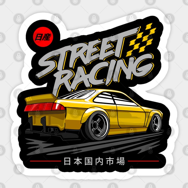 JDM car Street Racing - Jdm Car - Sticker | TeePublic