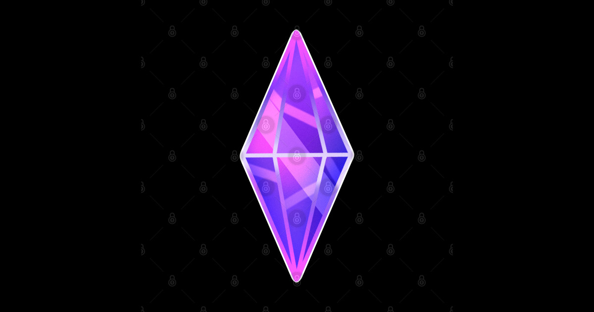 Purple plumbob sims 4 - Plumbob - Hat | TeePublic