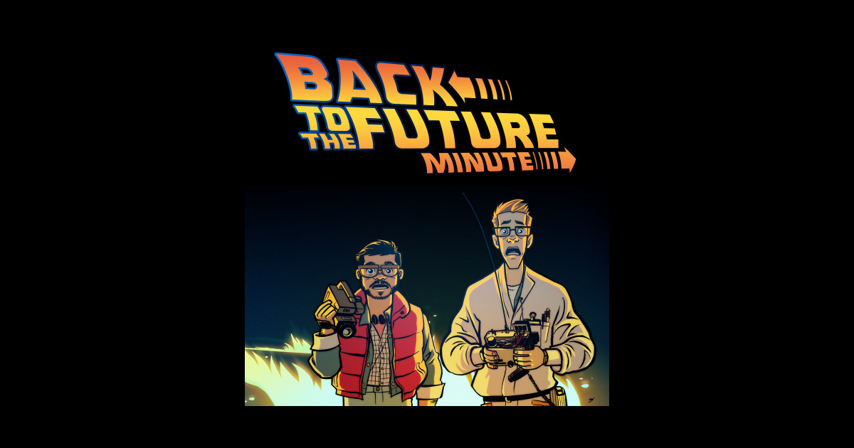 BTTF Minute - S1 Square - Bttf Minute - Sticker | TeePublic