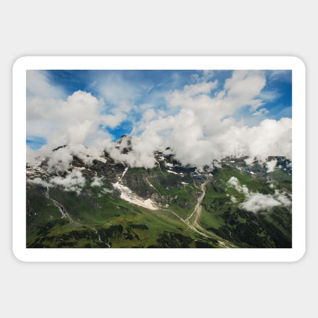 Clouds - Alps - Sticker | TeePublic