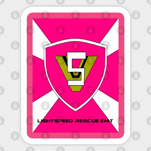 Lightspeed Rescue EMT - Power Rangers Lightspeed Rescue - Sticker ...