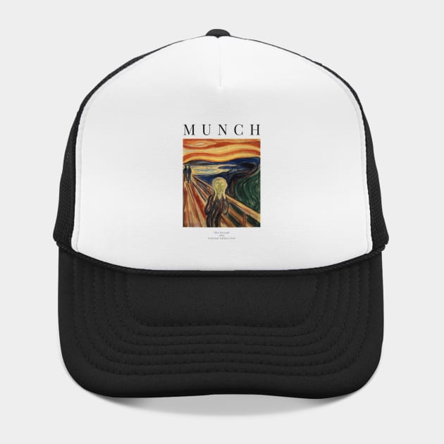 The Scream - Edvard Munch - Exhibition Poster - The Scream - Hat ...