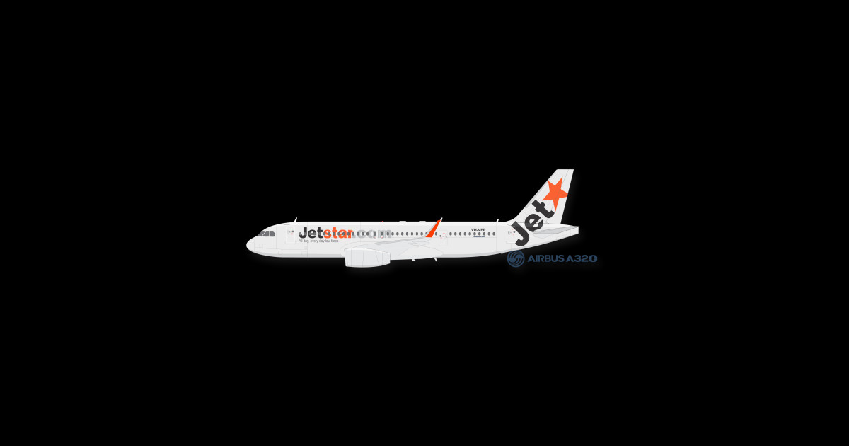 Airbus A320 - Airbus A320 - Sticker | TeePublic