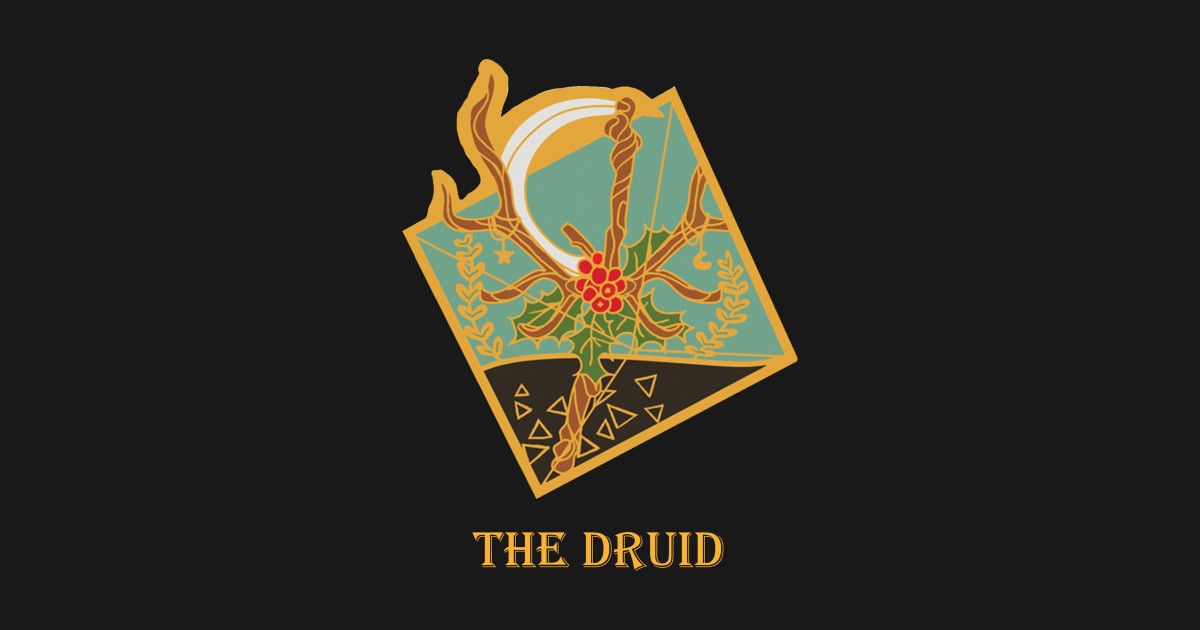 The Druid coat of arms - Dungeons And Dragons - Long Sleeve T-Shirt ...