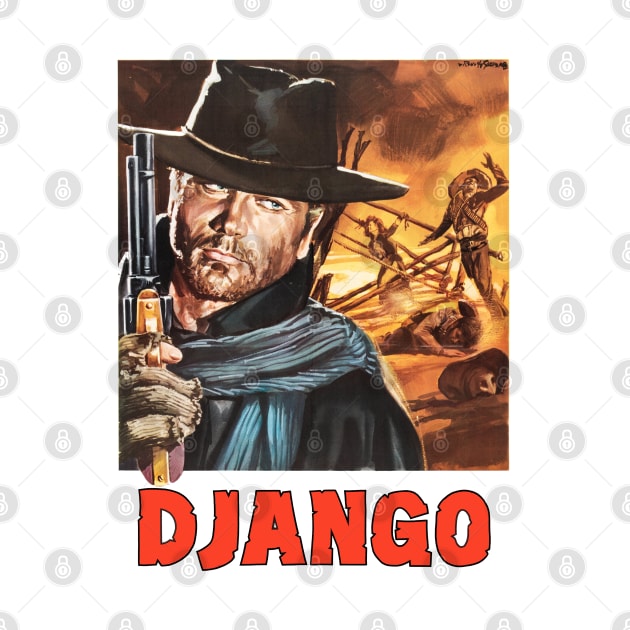 Django Movie Poster - Django - T-Shirt | TeePublic