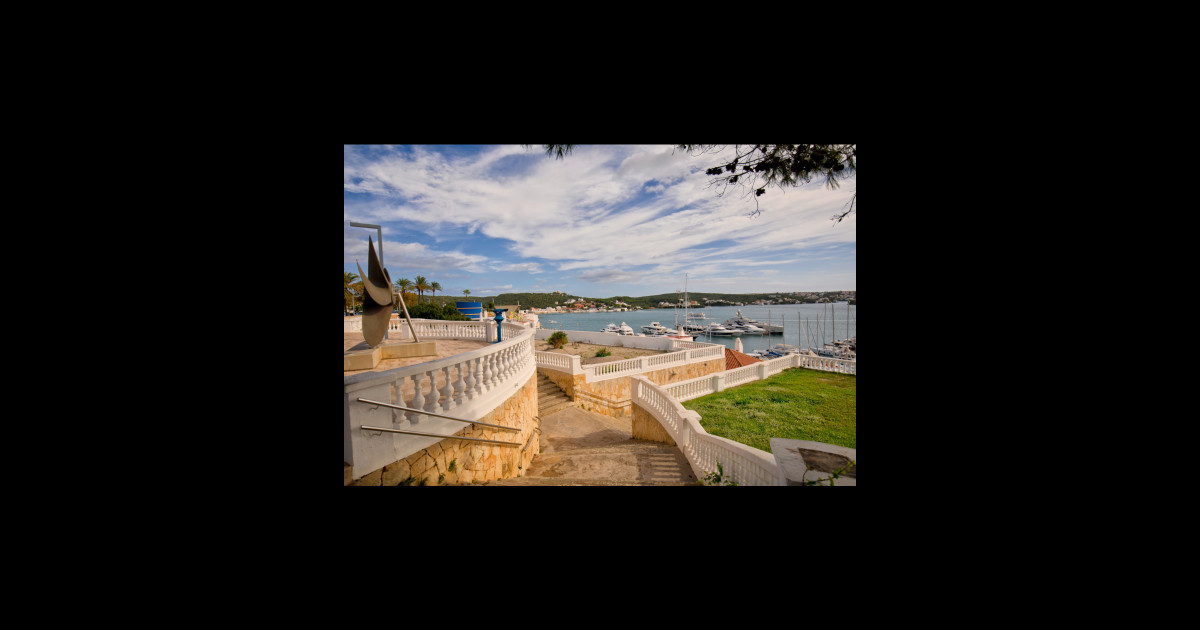 The Steps leading down to Mahon Harbour - Mahon Harbour Steps - Sticker ...