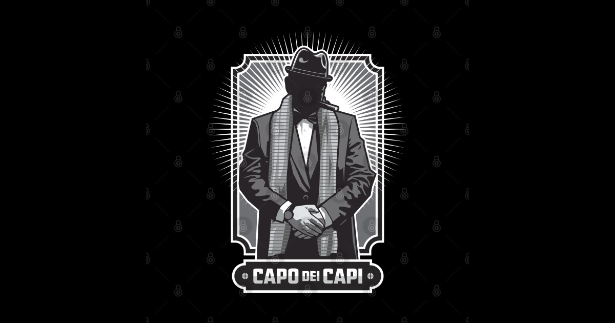 Character Metaphor- Mafia Mobster Capo dei Capi 2.0 - Boss - Sticker ...