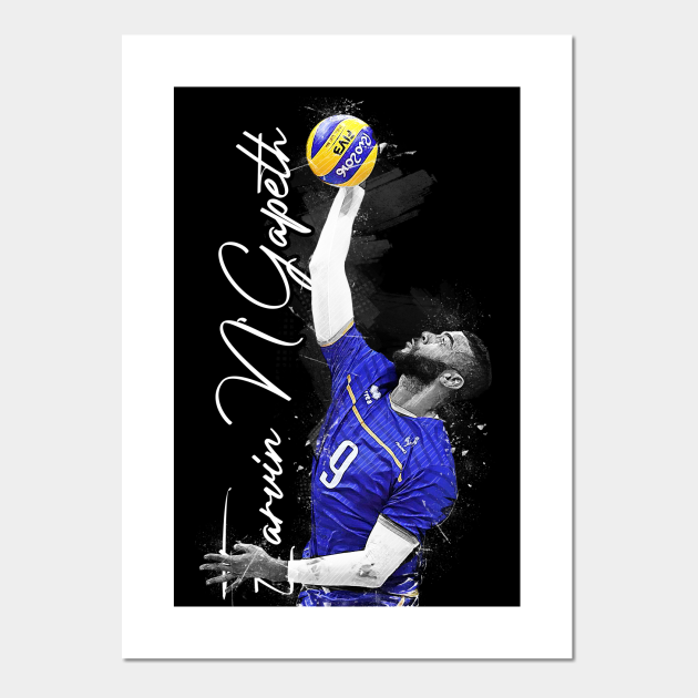 Earvin N'Gapeth - Earvin Ngapeth - Posters and Art Prints | TeePublic