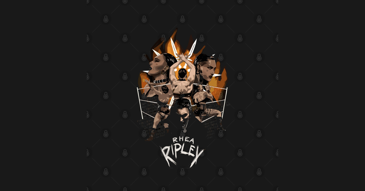 Rhea Ripley Art - Rhea Ripley - T-Shirt | TeePublic