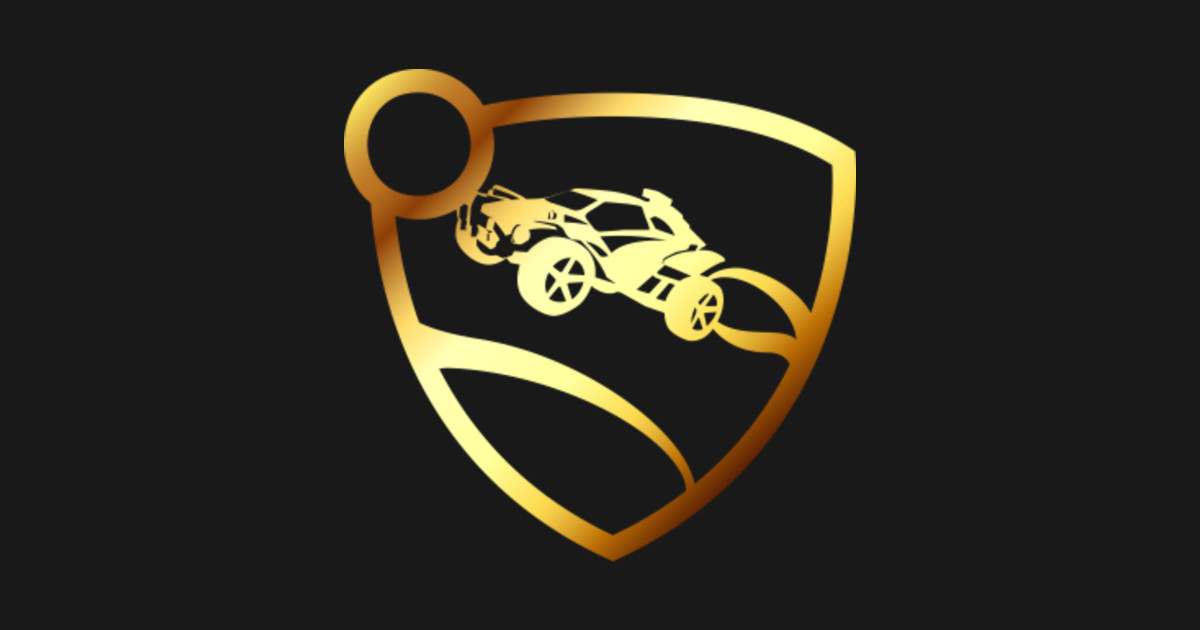 Rocket League Golden gold - Rocket League - Sticker | TeePublic
