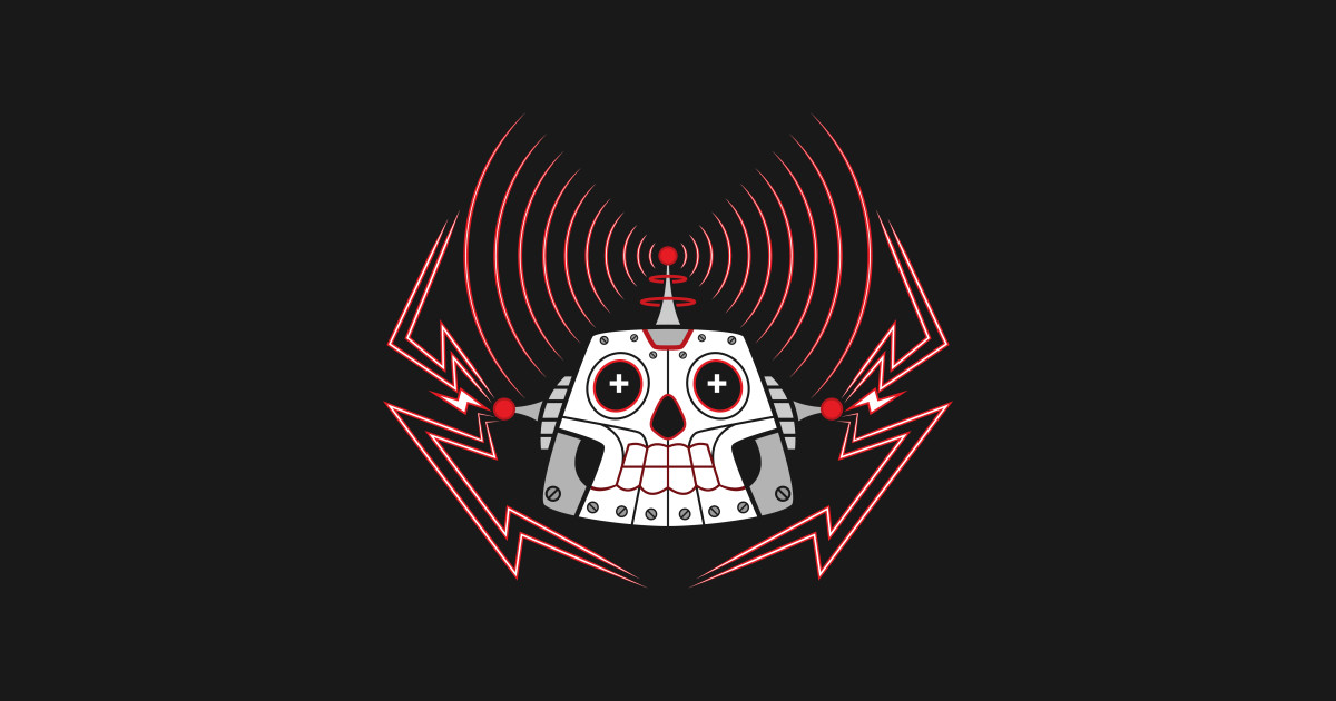Skullbot - Dead - T-Shirt | TeePublic