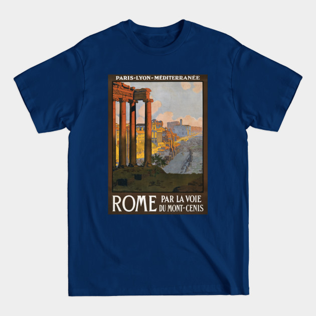Vintage Travel Poster Italy Rome - Rome - T-Shirt sold by Carina Silva ...