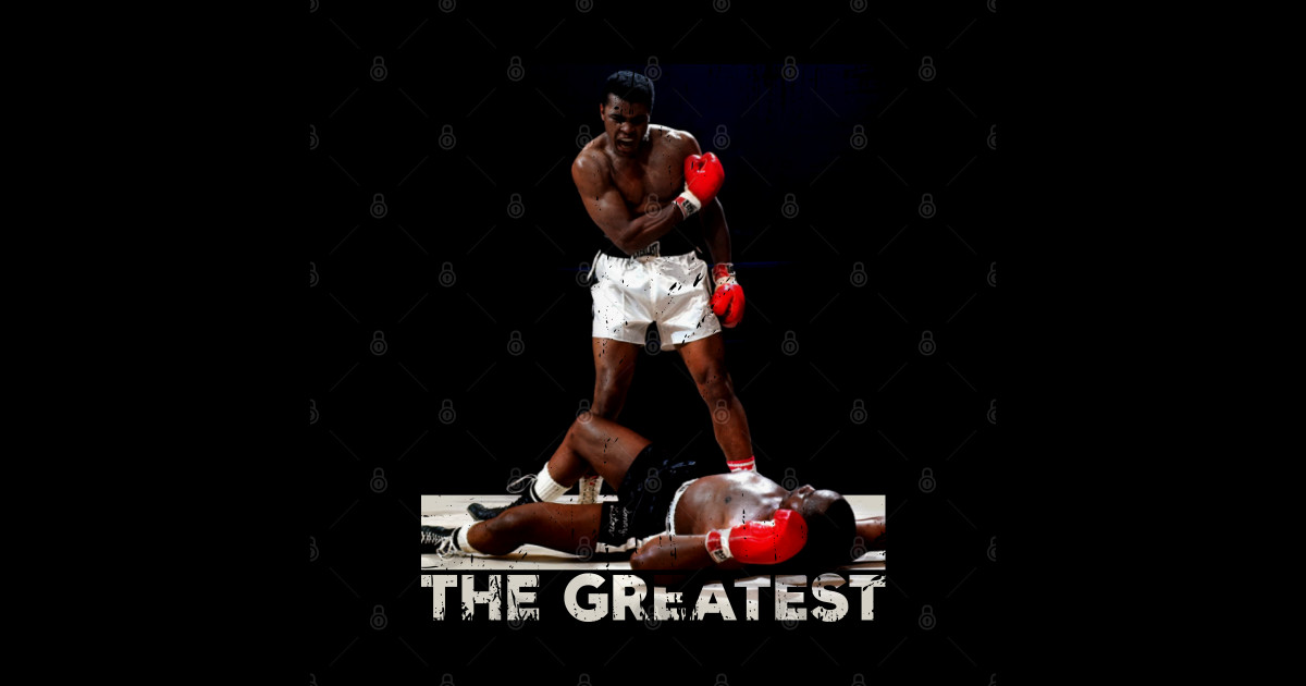 Muhammad Ali Retro - Muhammad Ali - Sticker | TeePublic