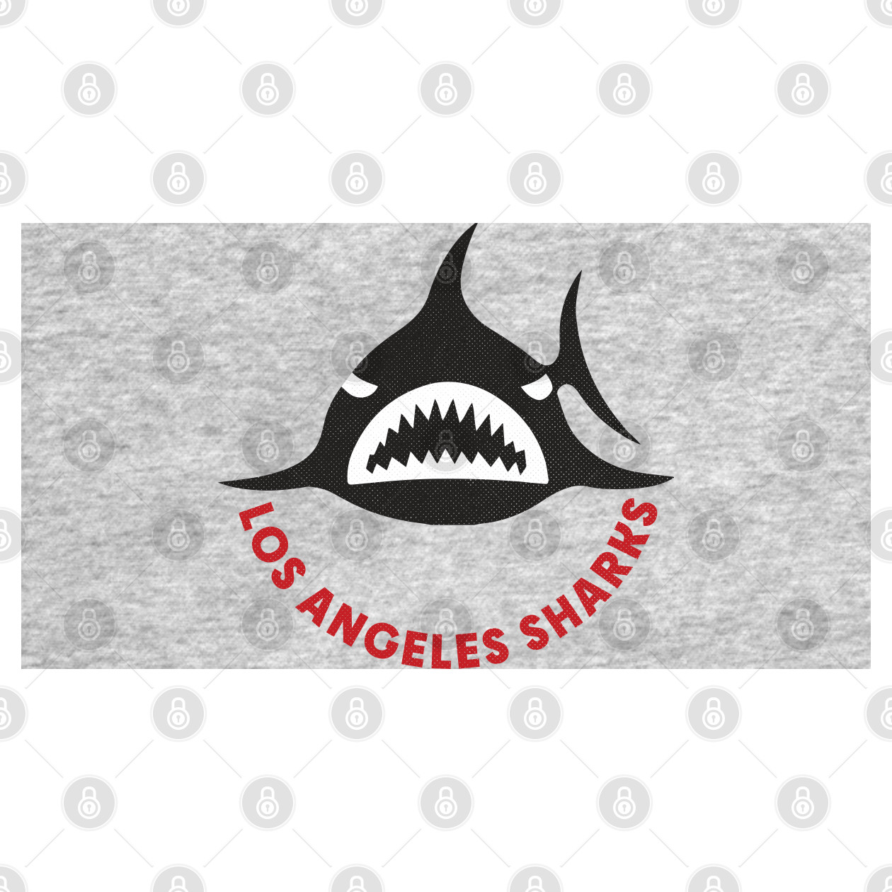 Original Los Angeles Sharks WHA Hockey 1972 - Los Angeles - T-Shirt ...