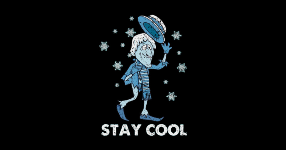 Snow Miser — Stay Cool Classic - Miser Brothers - Sticker | TeePublic