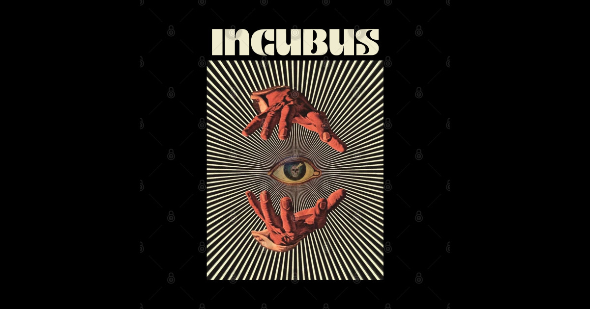Hand Eyes Incubus - Incubus Band - Sticker | TeePublic