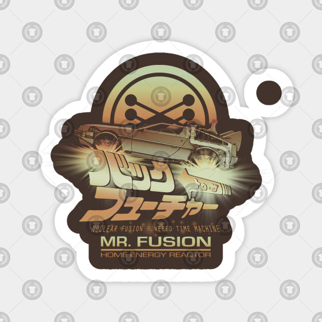 Mr Fusion - Variant - Back To The Future - Sticker | TeePublic
