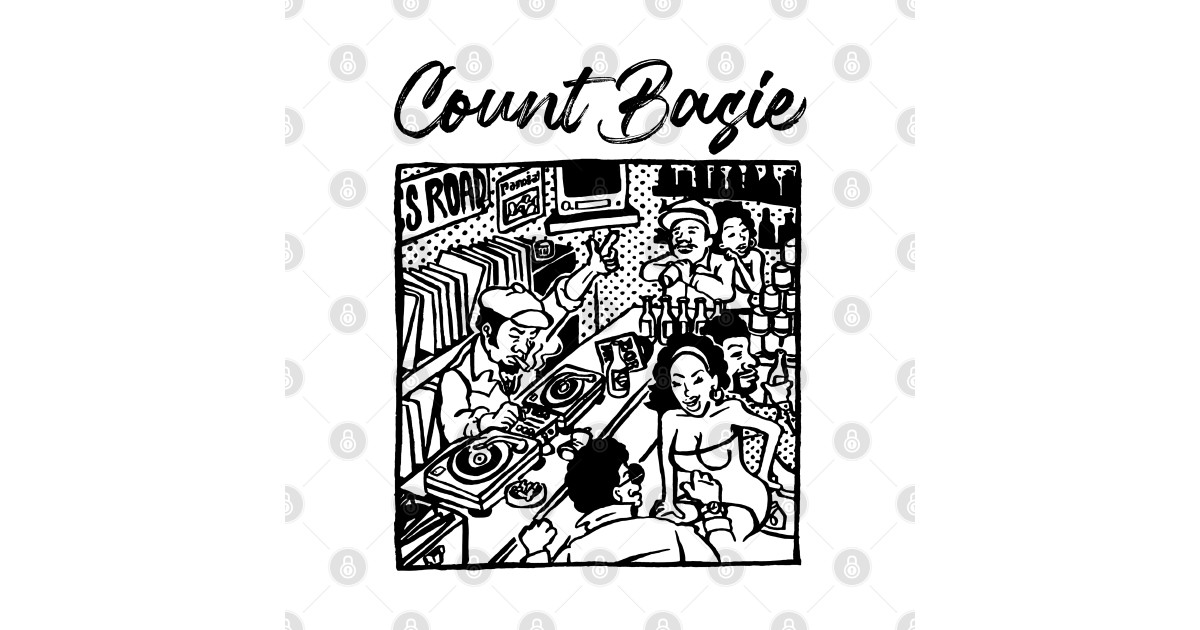 basie vinyl store - Count Basie - T-Shirt | TeePublic