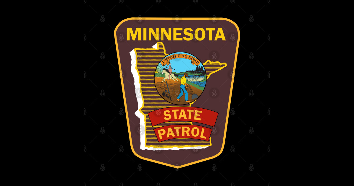 Minnesota State Patrol Patch Logo Shield - Minnesota State Patrol - Mug ...