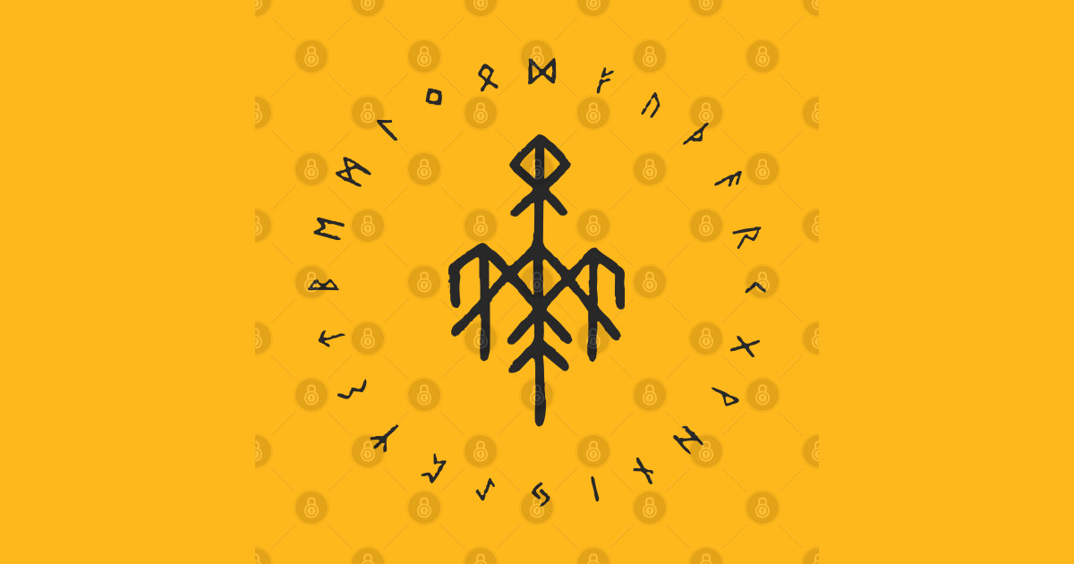 wardruna vikings norse-mythology-symbols - Wardruna - T-Shirt | TeePublic