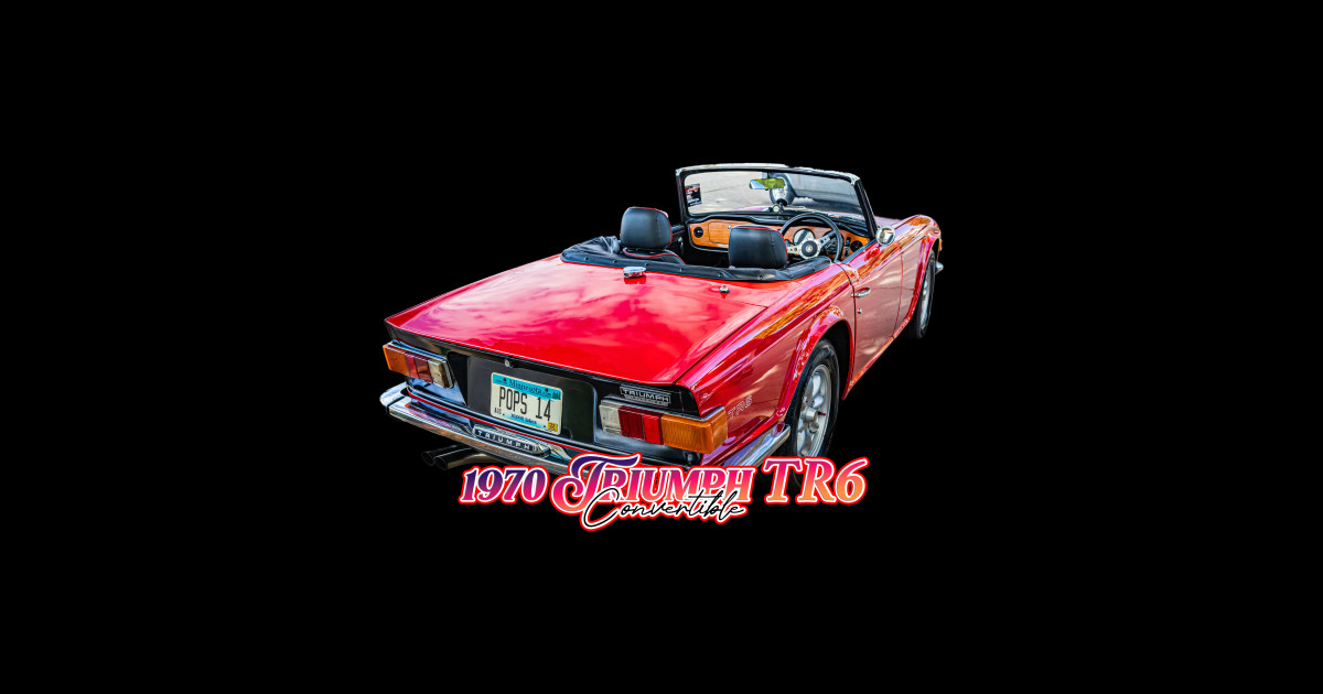 1970 Triumph TR6 Convertible - 1970 Triumph Tr6 Convertible - Sticker ...