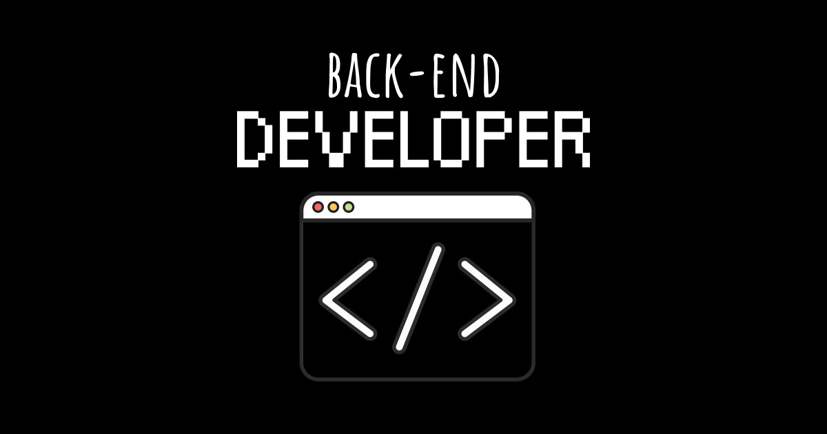 Back-end Developer - Developer - Sticker | TeePublic