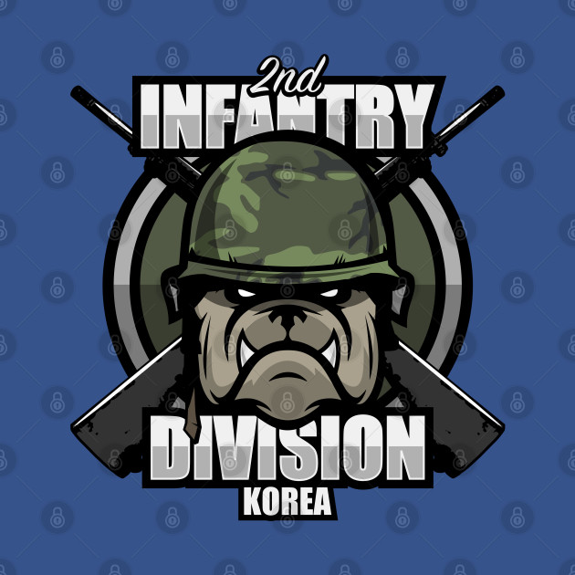 2nd Infantry Division Korea (Front & Back Logo) - Us Infantry Divisions ...