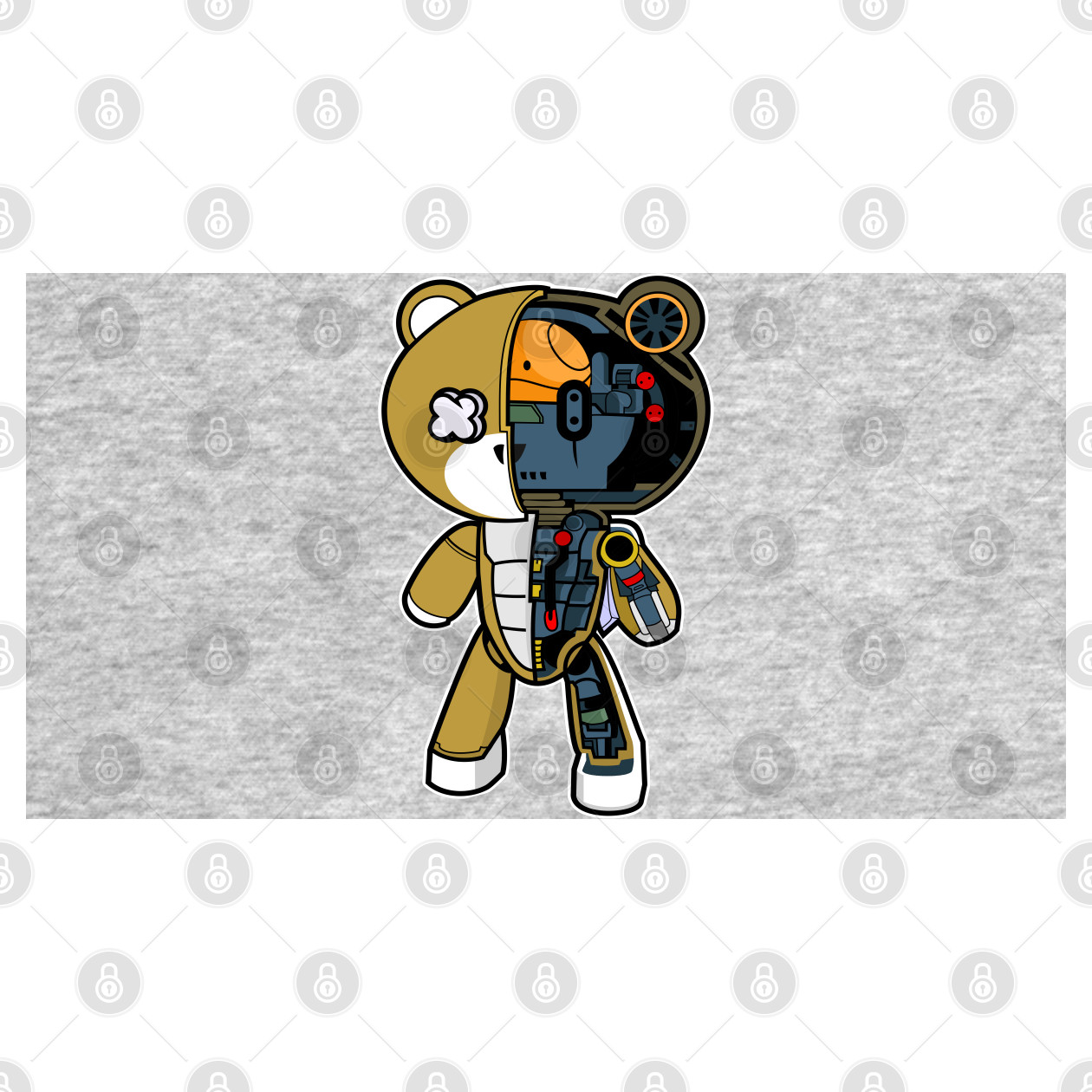 Puchi Guy Machine //// Cuteness Meets Tech Tshirt! - Puchi Guy Machine ...