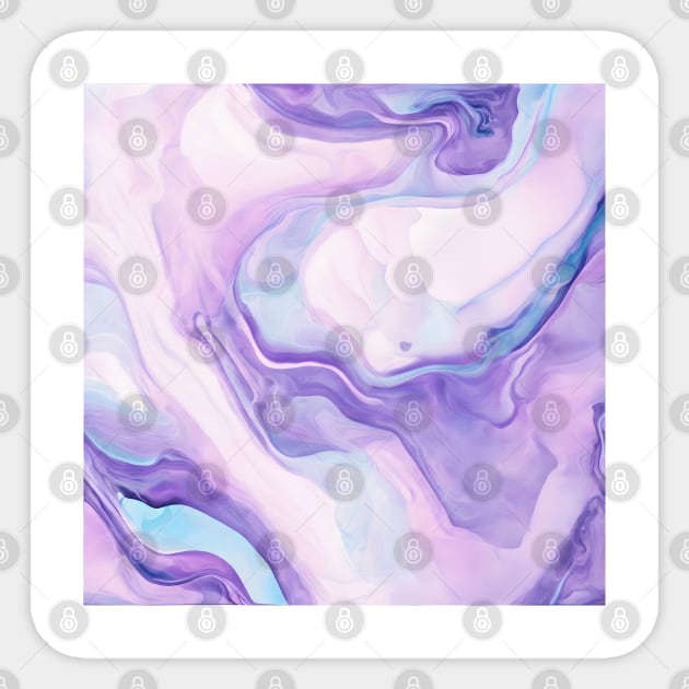 PEARL LIQUID MARBLE DESIGN - Marble Design - Sticker | TeePublic