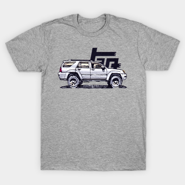 4th Gen 4Runner TRD - Silver - 4 Runner - T-Shirt | TeePublic