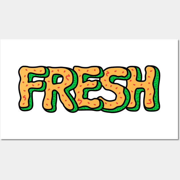 Fresh Cantaloupe Melon | Cute Fruit Alphabet Typography - Cantaloupe ...