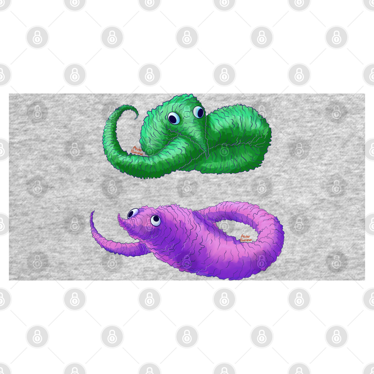 Squirmles / Worm On A String - Worm On A String - Hoodie | TeePublic