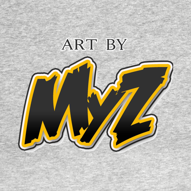 Art by Myz official - Art By Myz - T-Shirt | TeePublic