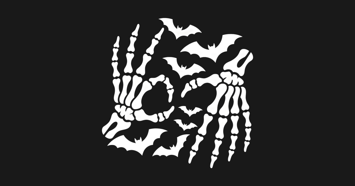 6 7 Halloween Skeleton Hand Sign - Skeleton Meme - T-Shirt | TeePublic
