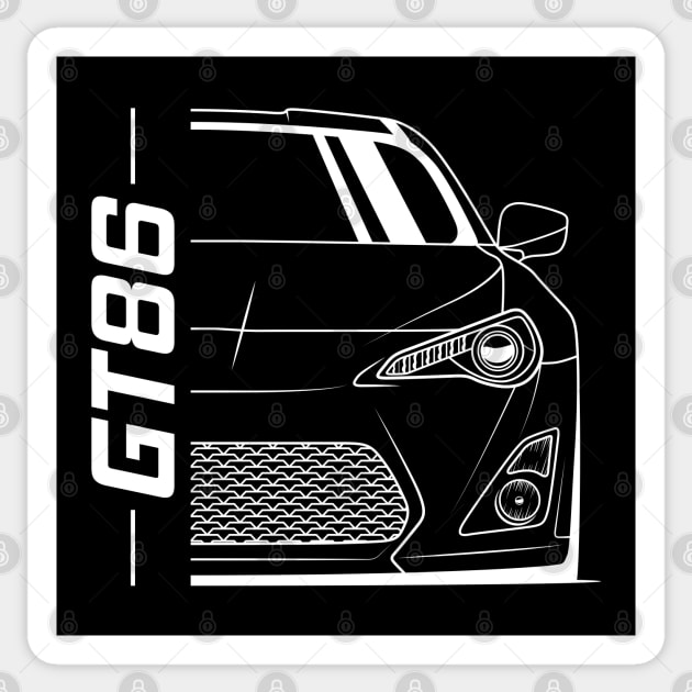 Front GT86 Pre MK1 JDM - Gt86 - Sticker | TeePublic
