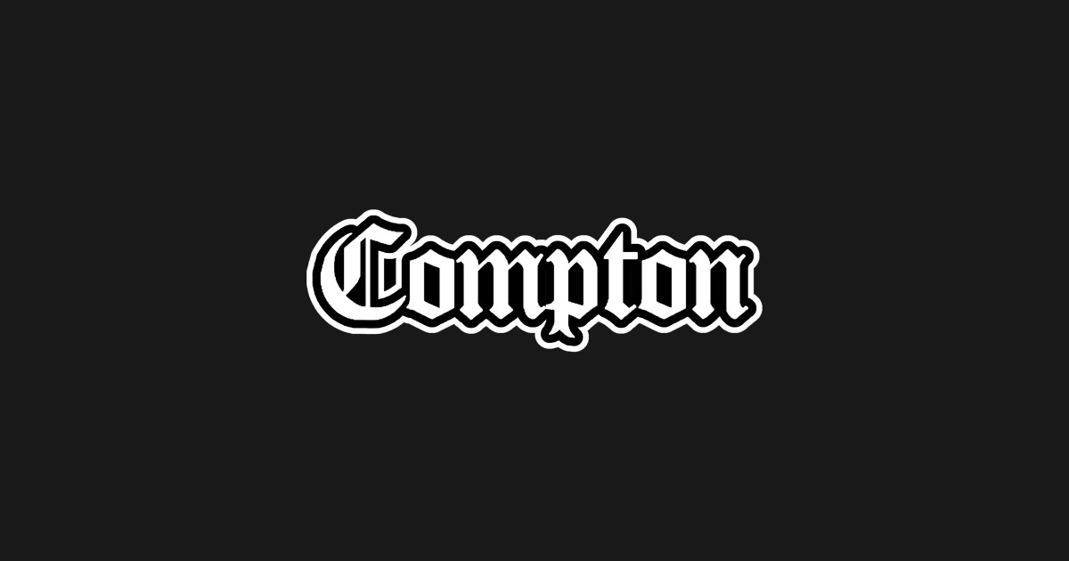 Compton - Gangsta Rap - T-Shirt | TeePublic