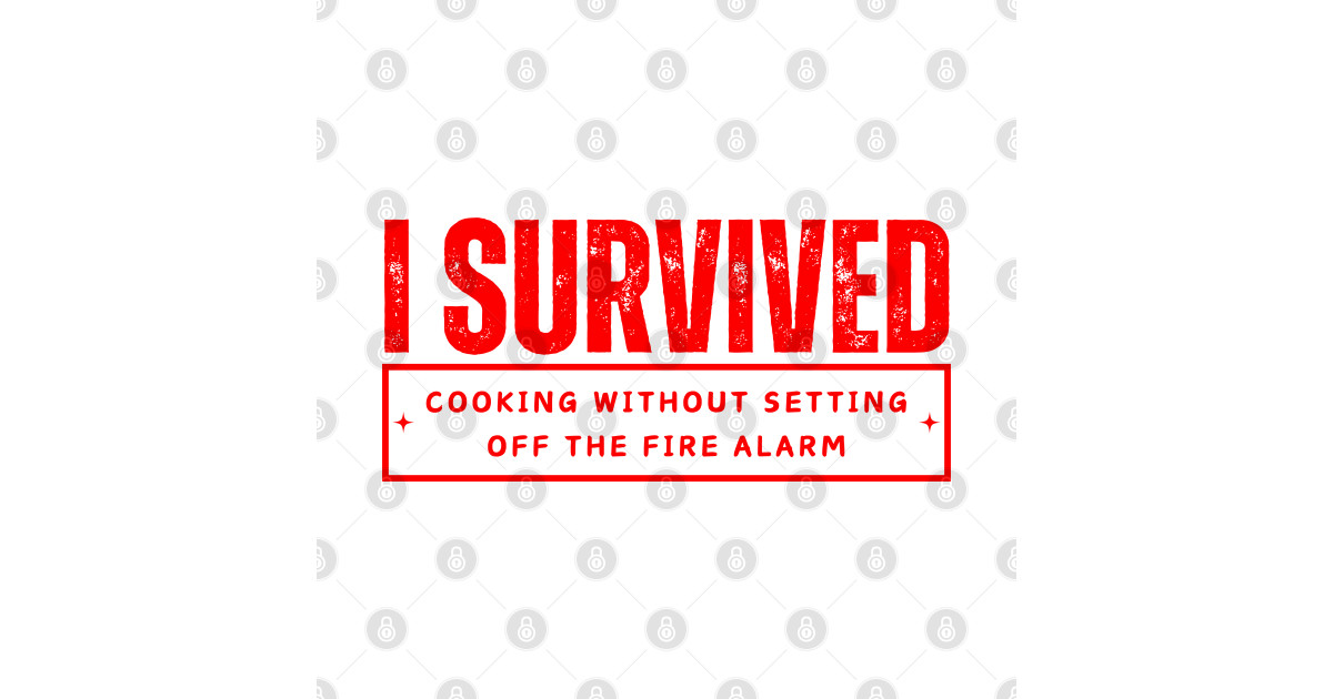 I Survived: Cooking Without Setting Off The Fire Alarm - Foodie Gifts ...