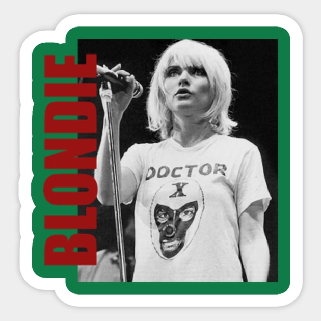 blondie blondie Retro Aesthetic Fan Art 80s - Blondie - Sticker | TeePublic