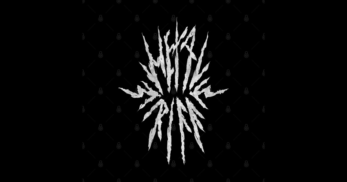 Metal Riff - Music - Sticker | TeePublic