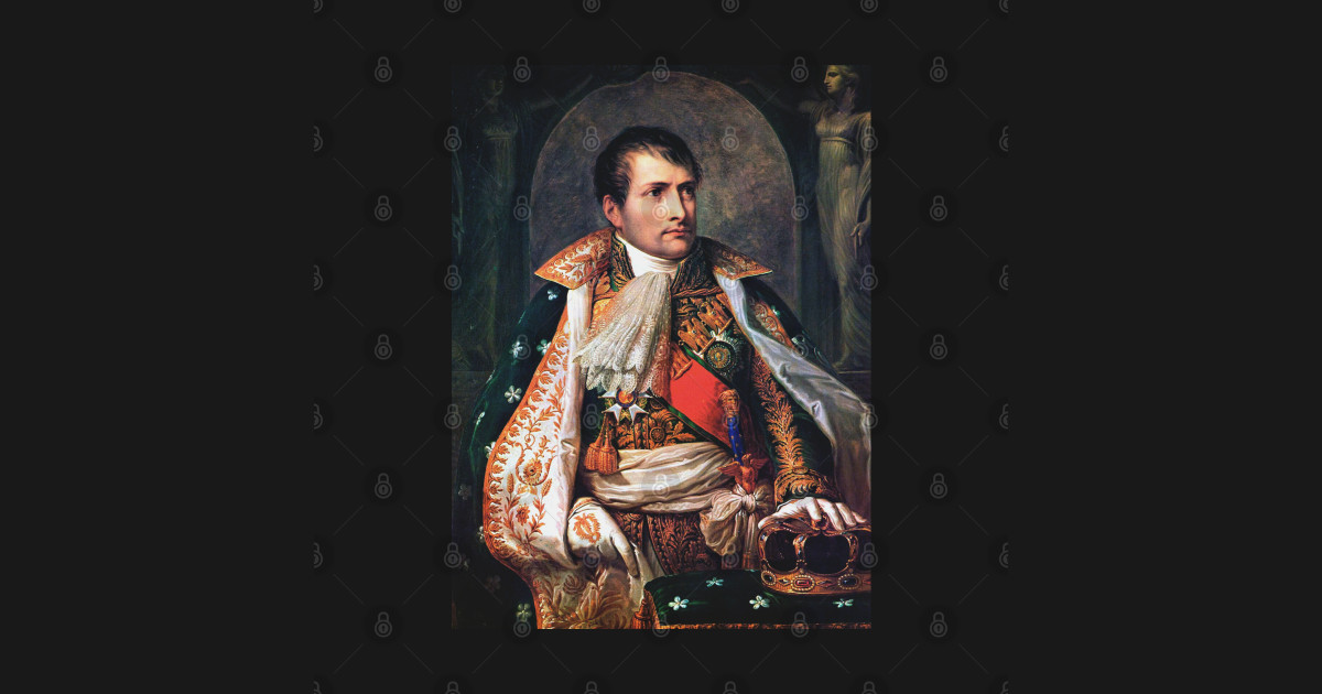 Napoleon Bonaparte Painting - Napoleon Bonaparte - T-Shirt | TeePublic