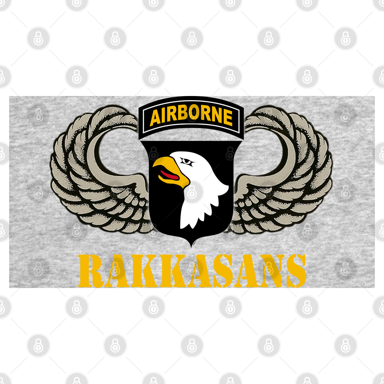 101st Airborne Division Patch with "Rakkasans" - 101st Airborne ...
