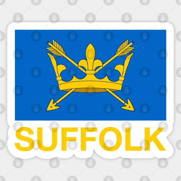 Suffolk County Flag - Suffolk County Flag - Sticker | TeePublic
