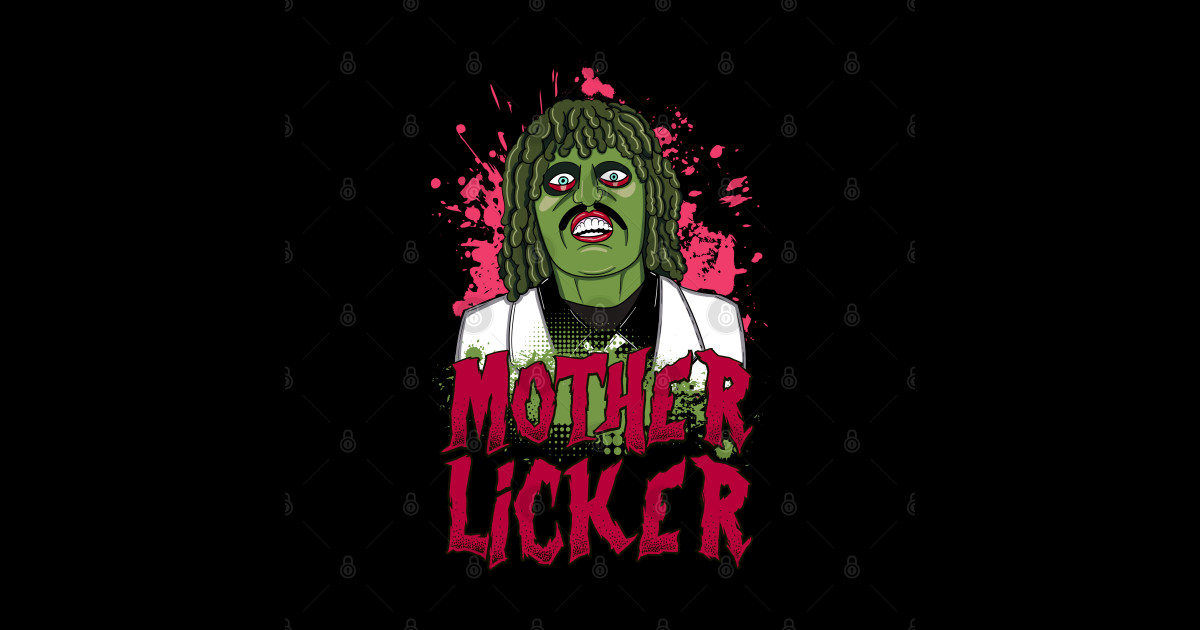 Old Gregg - Mother Licker Quote - The Mighty Boosh - Sticker | TeePublic