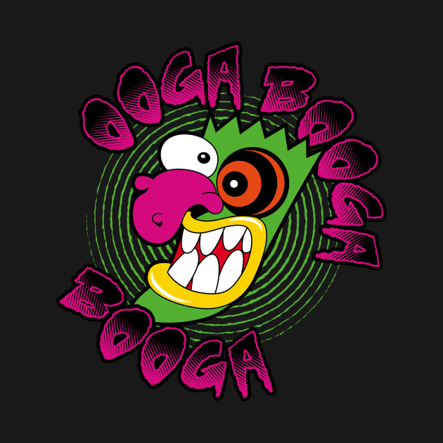 Ooga Booga Booga - Courage The Cowardly Dog - T-Shirt | TeePublic