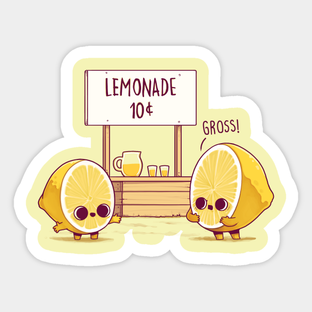 Lemonade Stand - Lemonade - Sticker | TeePublic