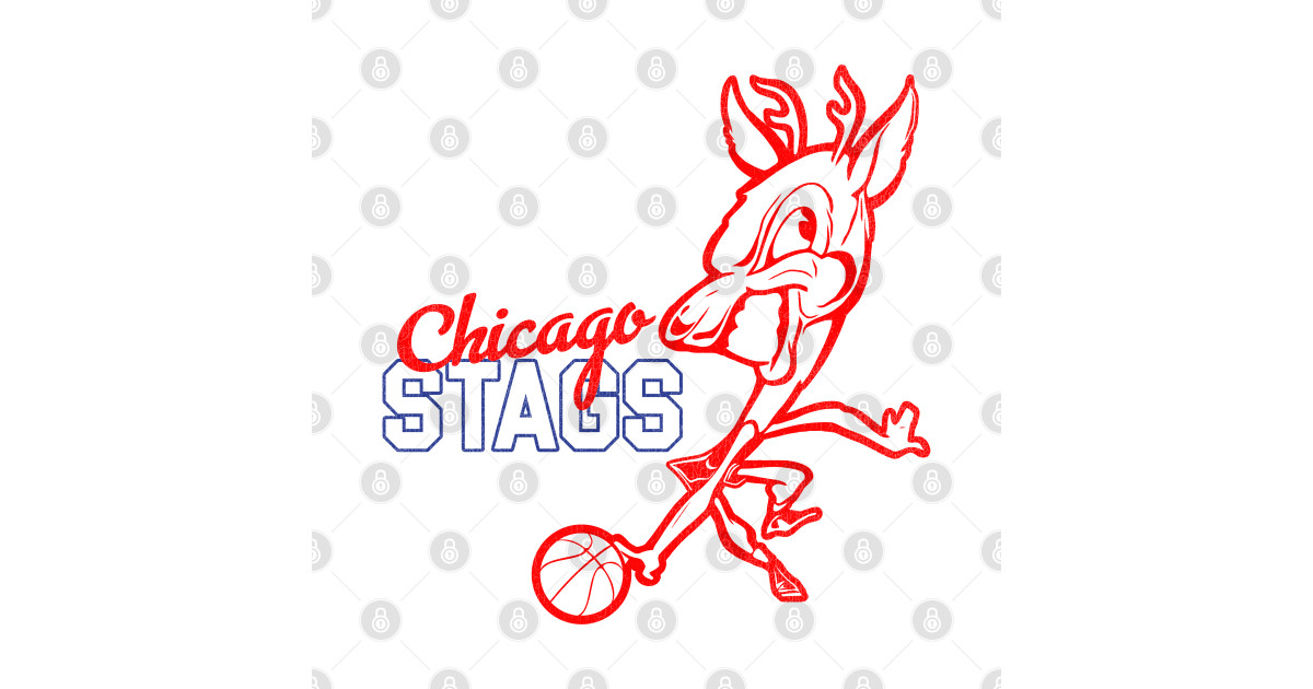 Defunct Chicago Stags Basketball Team - Basketball - T-Shirt | TeePublic