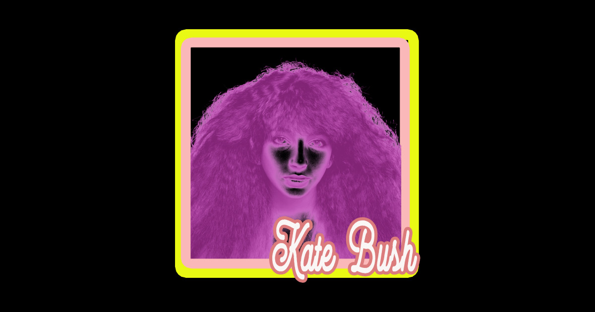 Kate Bush - Retro 80s - Kate Bush - Sticker | TeePublic
