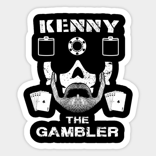 Kenny Rogers - The Gambler - Kenny Rogers - Sticker | TeePublic